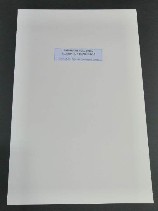 Bainbridge Cold Press Illustration Board 10 x 15 | Lazada PH