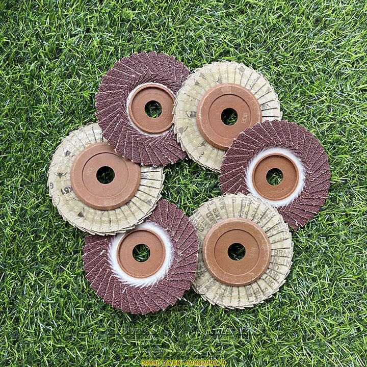 COMBO 10 Nhám Xếp Hoa 36 Lá, Ráp Xếp Mài Sắt Bavia Thép | Lazada.vn