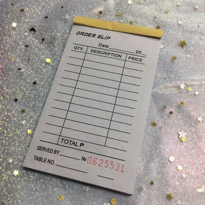 (IN STOCK)🔥 Resibo Order Slip ( triplicate and duplicate) | Lazada PH