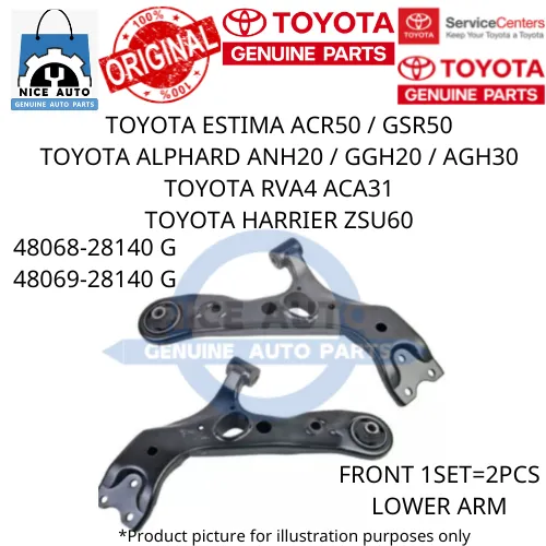 TOYOTA ESTIMA ACR50/GSR50/TOYOTA ALPHARD ANH20/GGH20/AGH30/TOYOTA RVA4 ...