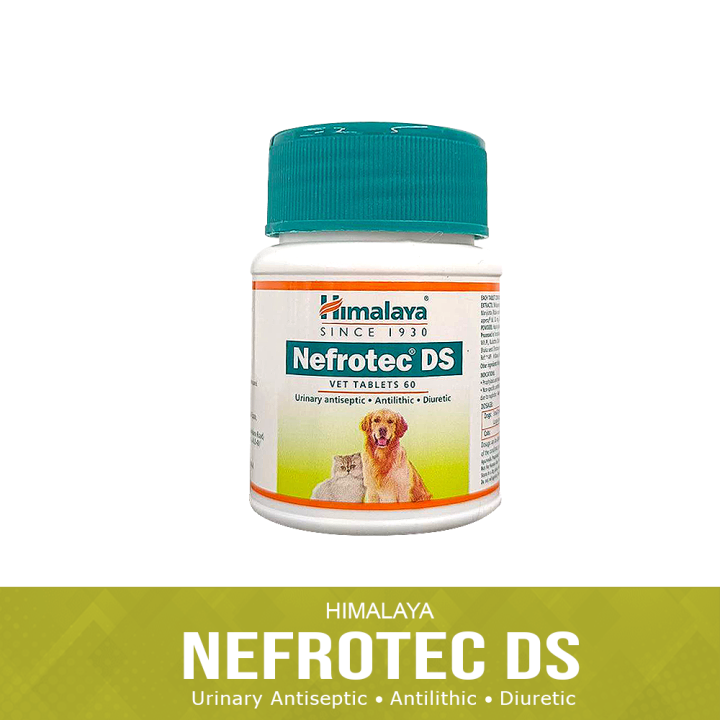 Himalaya Since 1930 Nefrotec DS Vet Tablets 60 (Urinary antiseptic ...