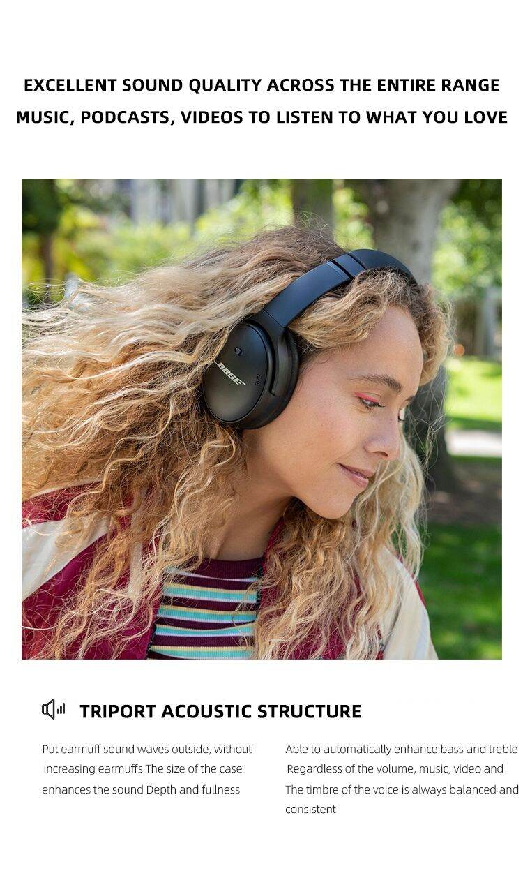 Bose QuietComfort 45 / QC45 Wireless Headset Bluetooth Headphones with ...