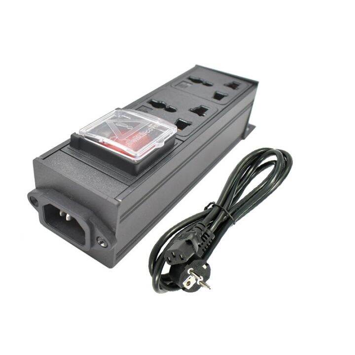 Ann Hardware ‖ Pdu Power Distribution 2 Unit Universal Output Socket Network Cabinet Rack Switch