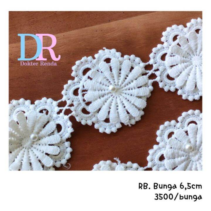 renda bunga 6,5cm | Lazada Indonesia