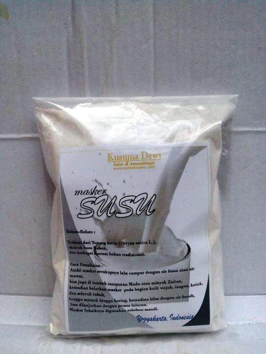 Masker Badan Bubuk Susu 100 gram | Lazada Indonesia