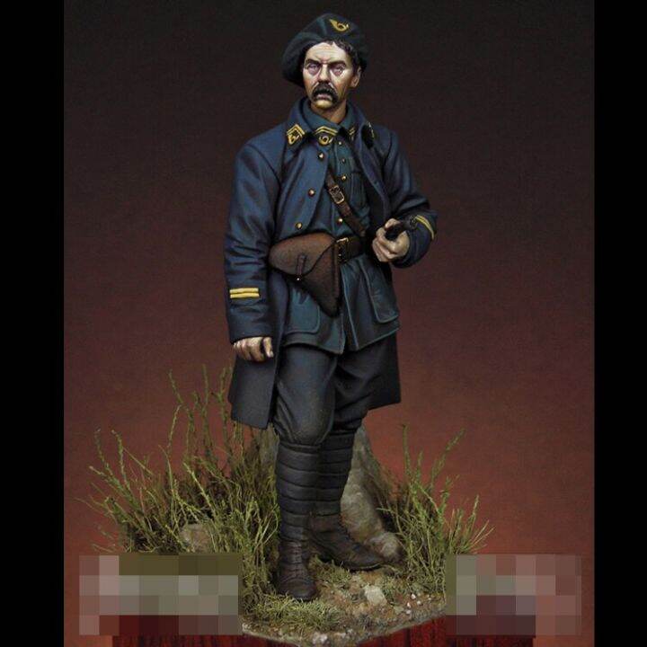 1/24 Lieutenant, French Chasseurs Alpins, 1918, Resin Model figure GK ...