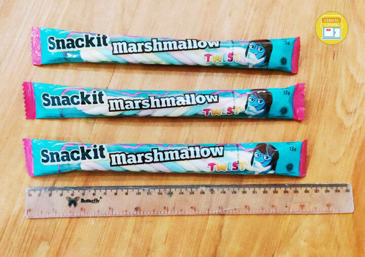 Snackit Marshmallow Twist Kepang Per Pack | Lazada Indonesia