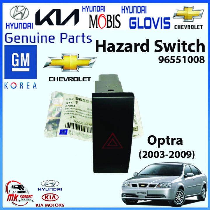 [GENUINE] Hazard Switch for Optra(2003-2009). 96551008. GENUINE PARTS ...