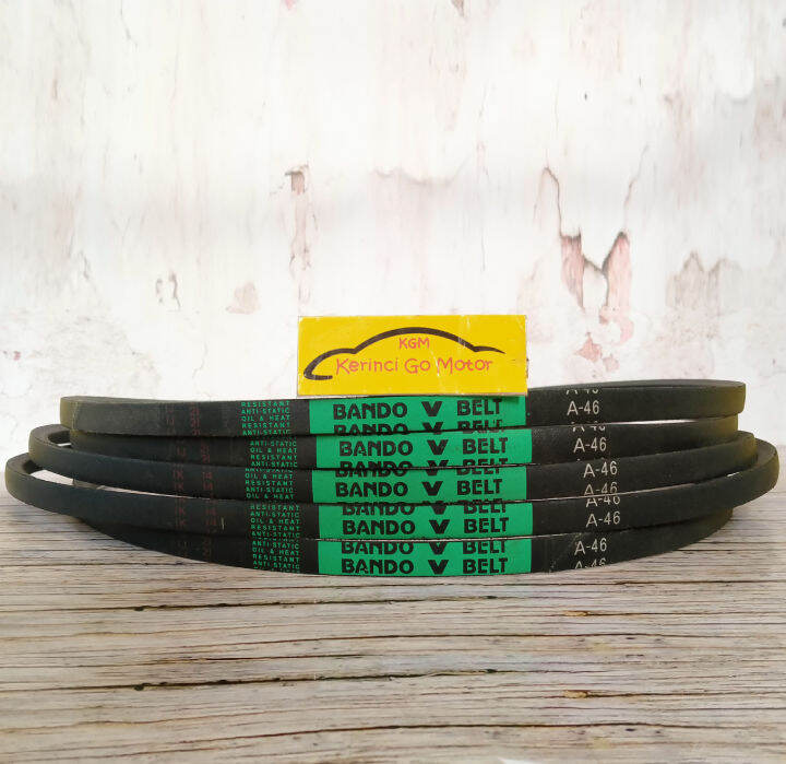 BANDO VAN BELT A-46 V BELT TALI KIPAS A46 FAN BELT VANBELT POLOS A-46 | Lazada Indonesia