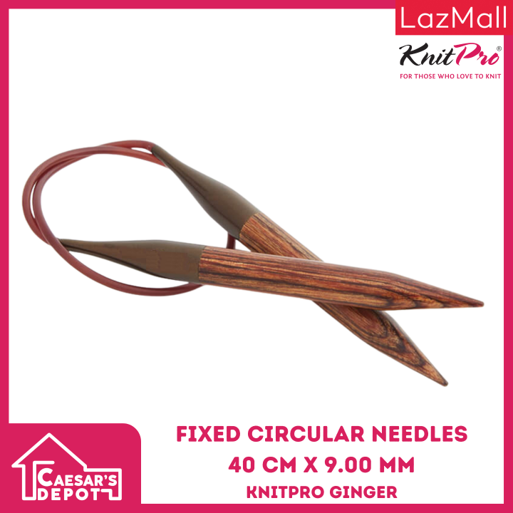 KnitPro Ginger Fixed Circular Needles - 40 cm | Lazada PH