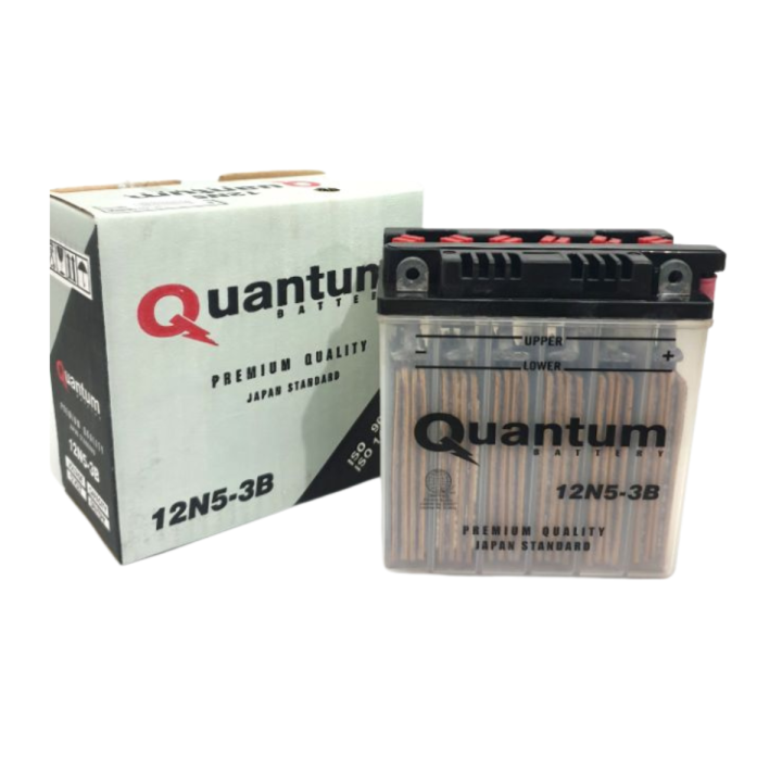 Quantum Motorcycle Battery 12N5-3B for YAMAHA CRYPTON, MIO / SUZUKI ...