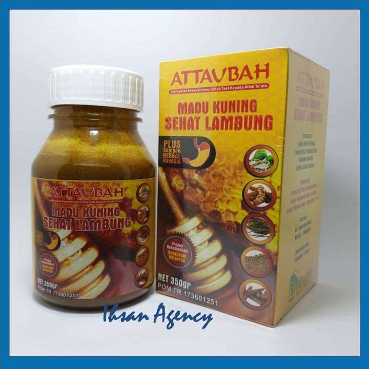 Madu Kuning Sehat Lambung ATTAUBAH Maag pencernaan Kronis Asam Lambung ...
