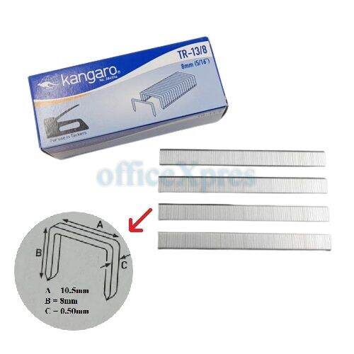 Isi Stapler Tembak TR13/8 / Necis / Peluru Staples Tembak / Isi Staples ...