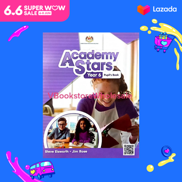 ACADEMY STARS ENGLISH YEAR 6 PUPIL'S BOOK ITBM MACMILLAN TEXTBOOK ...