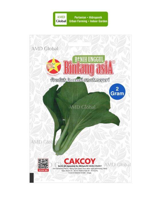 Benih Sawi / Pakchoy / Pakcoy / Cakcoy Bintang Asia | Lazada Indonesia