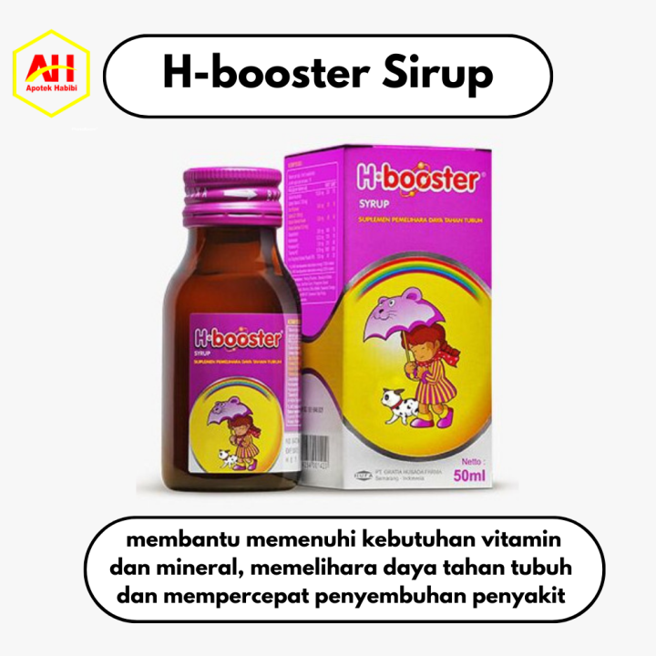 H-booster Sirup 50ml | Lazada Indonesia