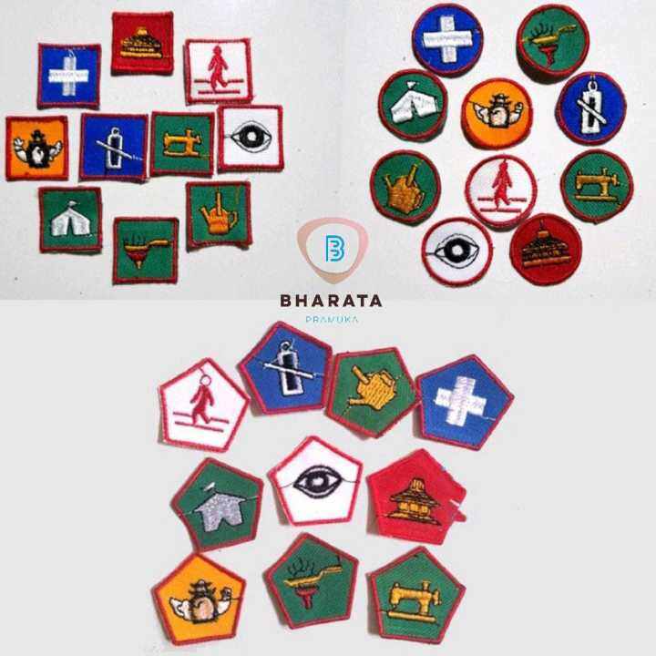 Tanda Kecakapan khusus (TKK) pramuka penggalang paket 10 biji wajib ...