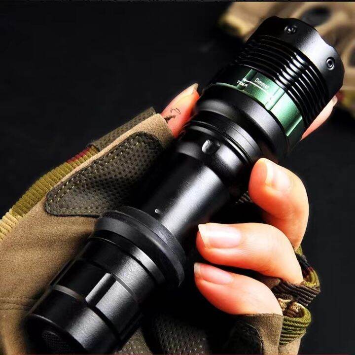 CREE 8000lumens zoomable Police rechargeable flashlight | Lazada PH