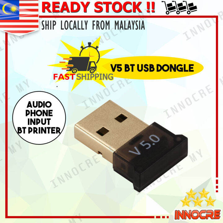 USB Bluetooth 5.0 Adapter BT Bluetooth Dongle | Lazada
