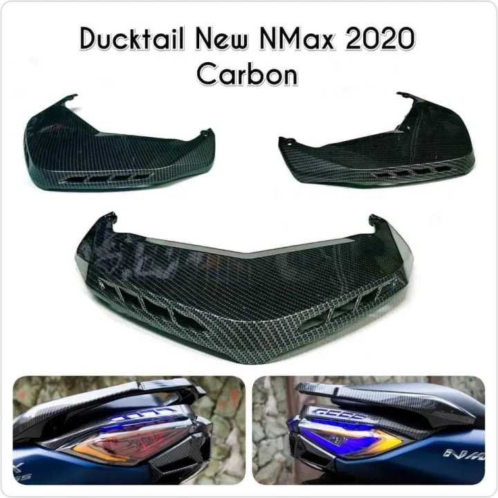 Nmax 2020 2021 Duck Tail Cover Nemo V2 accessories Carbon hydrodip ...