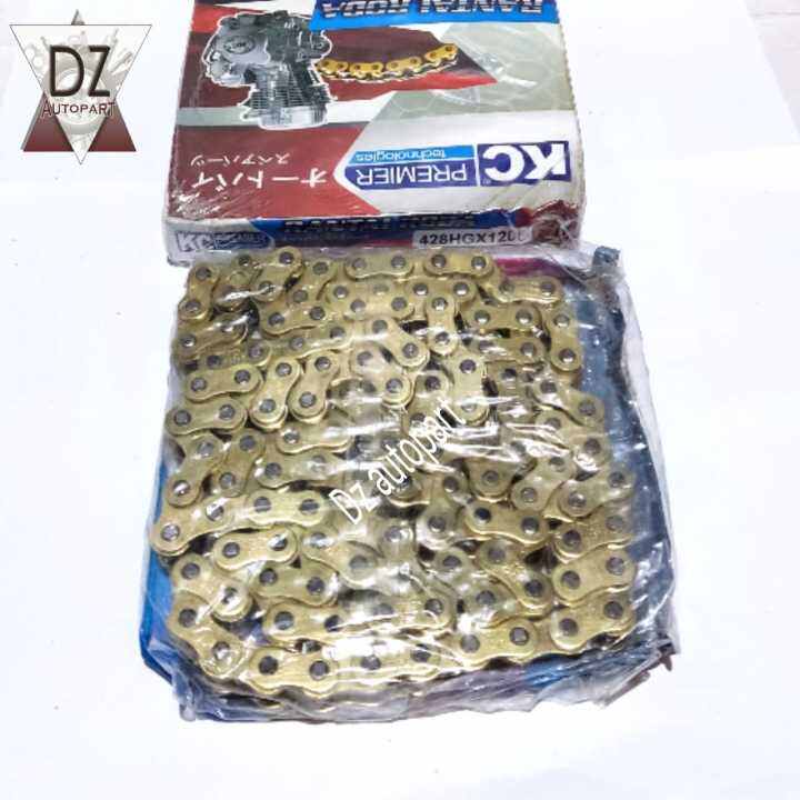 KC RANTAI RODA GOLD EMAS 428H 120L | Lazada Indonesia