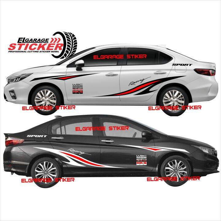 Stiker mobil all mobil sedan cutting stiker striping sedan stiker ...