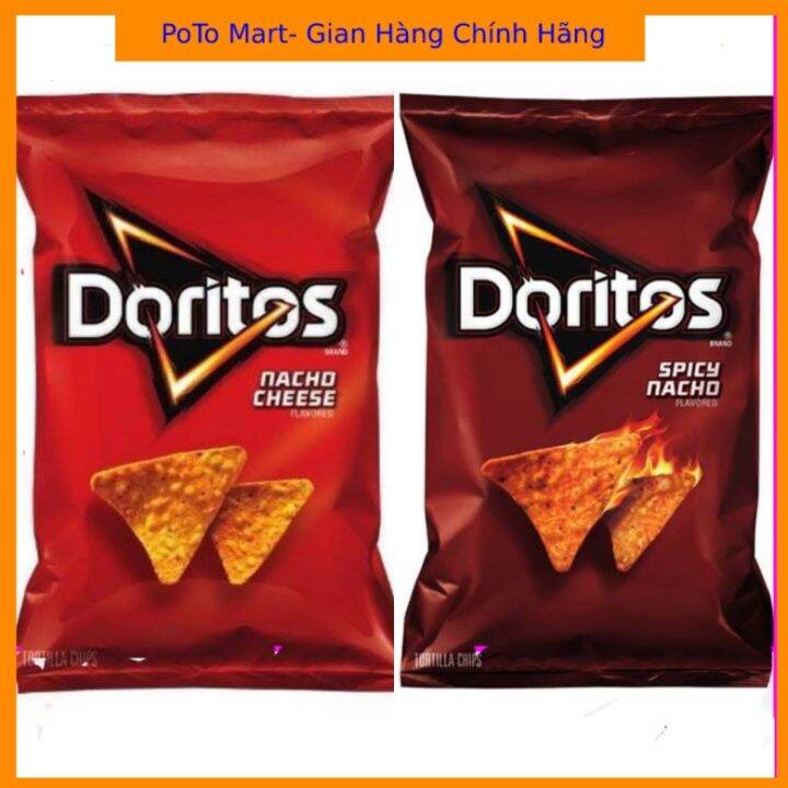 Snack doritos nacho cheese, Spicy Nacho 198,4g | Lazada.vn
