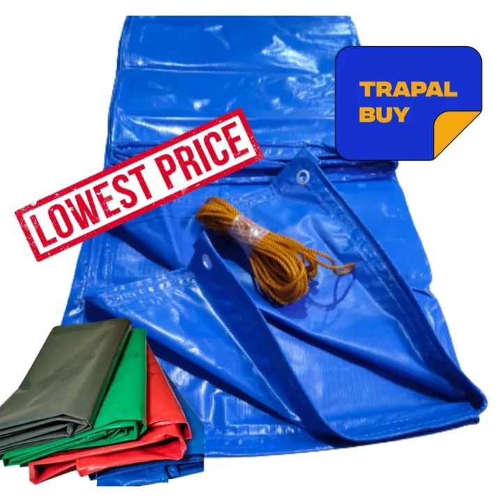12ft x 12ft MAYAMA TOLDA LONA TARPAULIN TRAPAL COVER WITH INNER FIBER ...