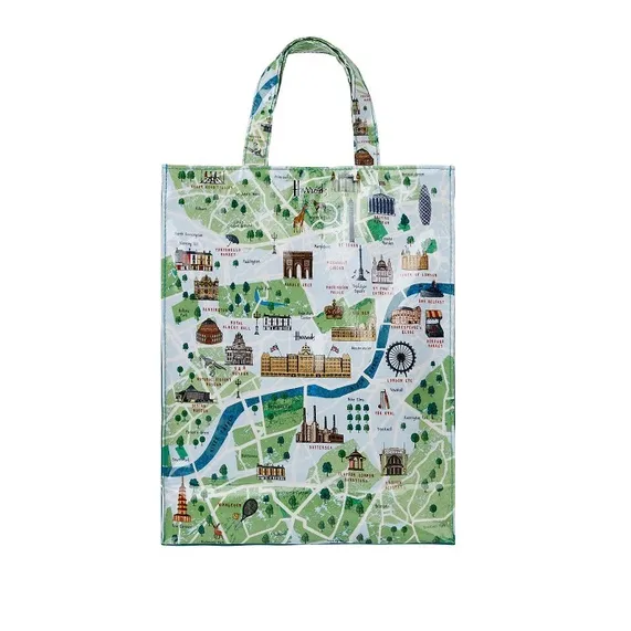 Harrods รุ่น Medium London Map Shopper Bag***พร้อมส่ง | Lazada.co.th