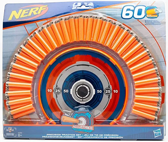 Authentic Hasbro Nerf Accustrike Precision Set 60 Accustrike Darts and ...