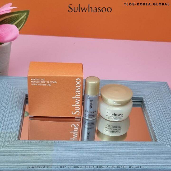 [Korea] Sulwhasoo Perfecting Renewing Kit (2 items) (sample | Lazada PH