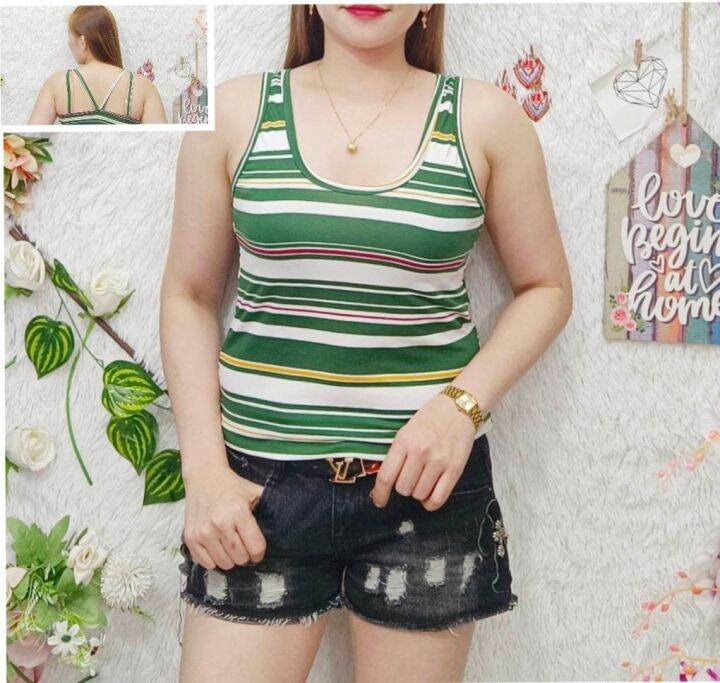 RACER X BACK STRIPE SANDO | Lazada PH