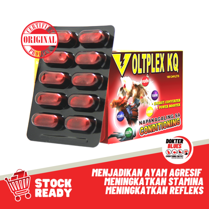 Vitamin Ayam VOLTPLEX KQ (1 strip) Obat Suplemen Multivitamin Ayam ...