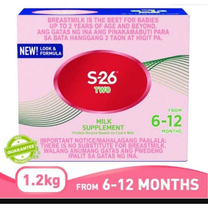 S26 TWO 6-12 //1.2KG | Lazada PH