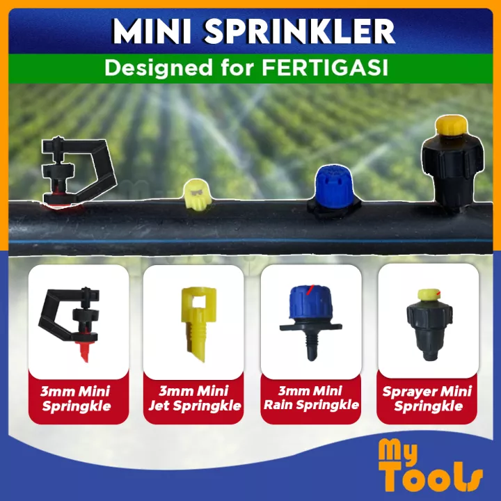 Mytools Mini Jet Sprinkler Rain Sprayer Nozzle Garden Watering LDPE ...