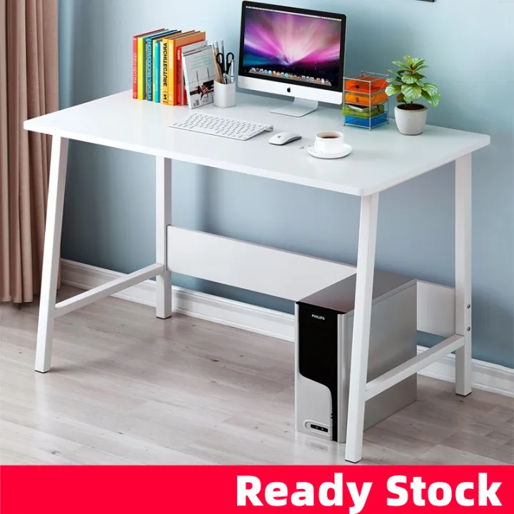 100/120CM Study table Study Desk Dining Table Desk office table modern ...