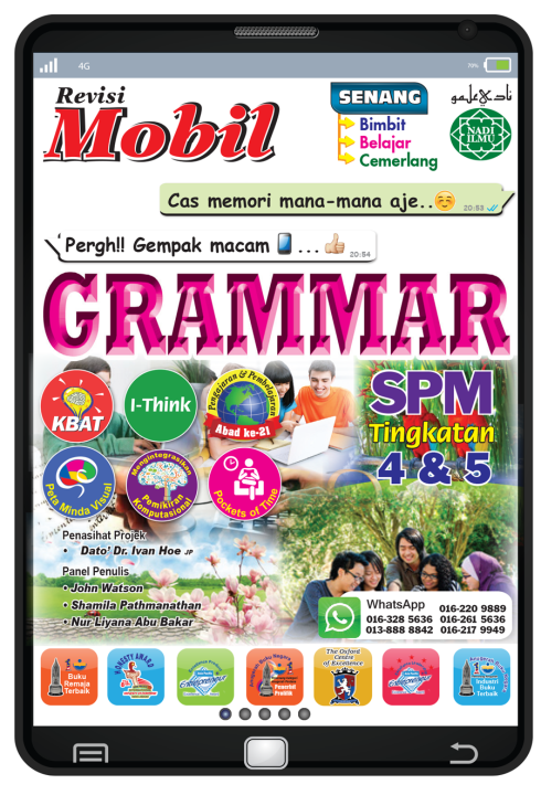 [KBSM] REVISI MOBIL GRAMMAR SPM TINGKATAN 4 & 5 | Lazada