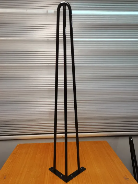 HAIRPIN LEG / TABLE LEG 3 RODS 28 INCHES FOR COMPUTER TABLE COFFEE ...