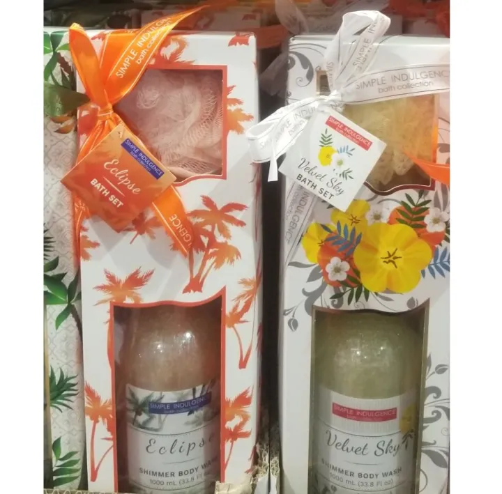 Simple indulgence Rectangular Box Assorted Bath Set | Lazada PH