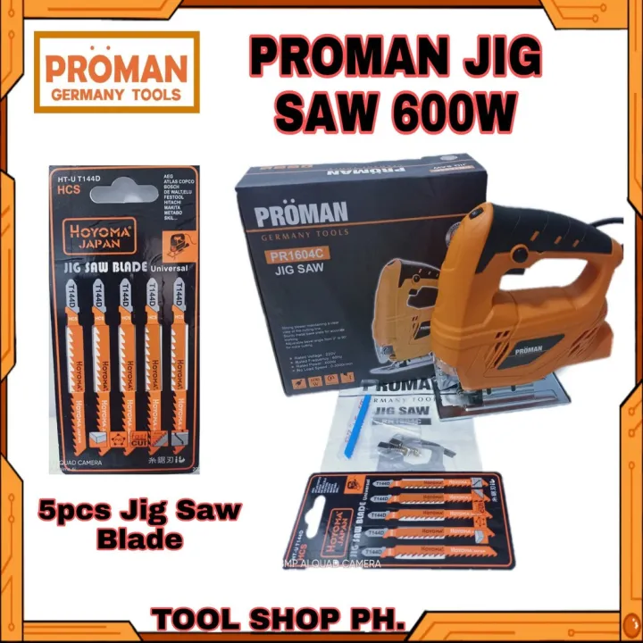 hot sale PROMAN METAWORKZ Electric Jig Saw 600W with Free 6 Blade ...