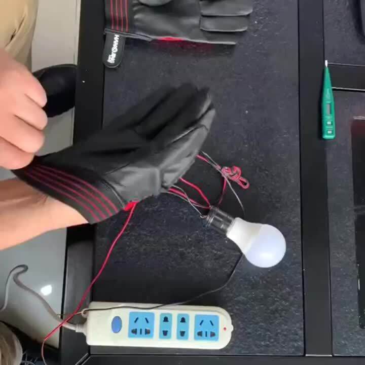 Electrical Insulation Gloves Anti-Electric Shock 220V Low-Voltage ...