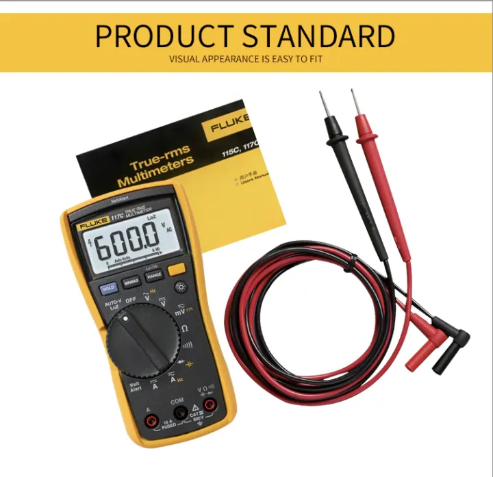 Fluke F117C Auto Range Digital Probe Multimeter มัลติมิเตอร์ ที่มือ ...