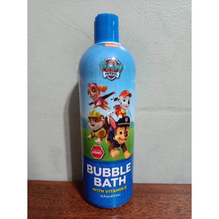 Lactic acid baby shower gel ☃Paw Patrol Bubble Bath with Vitamin E Made ...