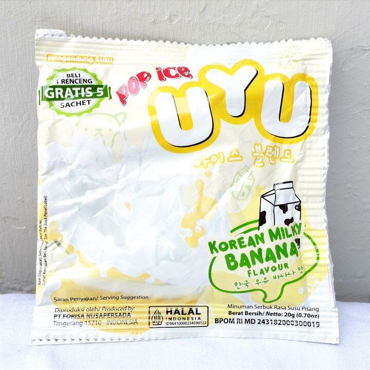 POP ICE Uyu Korean Banana 1 pcs | Lazada Indonesia