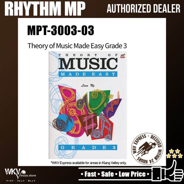 Rhythm MP Theory of Music Made Easy Grade 3 Theory Book by Lina Ng (MPT ...