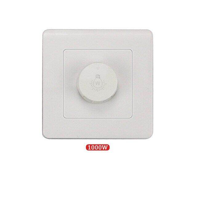สวิตช์หรี่ไฟ Led ไฟหรี่ Triac 110V-220V 300W/500W/1000W สวิตซ์หรี่ไฟ ...