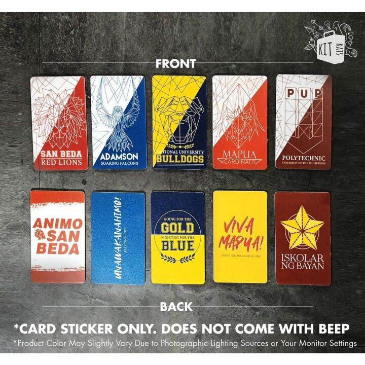 ADU PUP MAPUA NU SAN BEDA UNIVERSITY SCHOOL INSPIRED BEEP SKINS ...