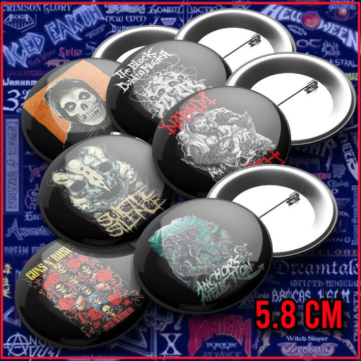 Button Badge Rock Band Reday Stock Fast Shipping | Lazada