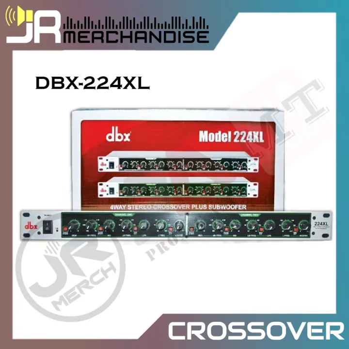 DBX 224XL 4 way Stereo Crossover w/ Subwoofer (DBX-224XL) | Lazada PH