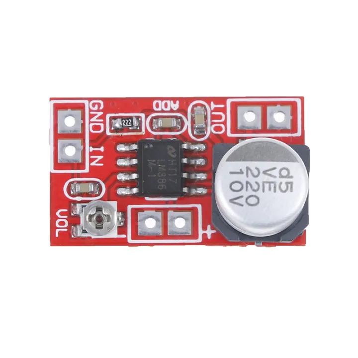 Dragon CHUA DC 5V-12V micro electret amplifier MIC condenser mini ...